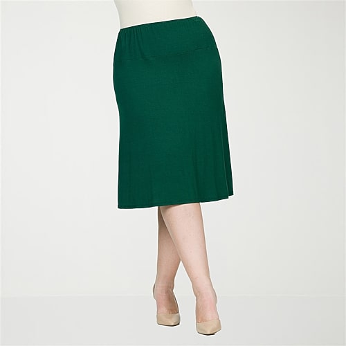 Click here for Plus Size 24/7 Comfort Apparel A-Line Knee Length... prices