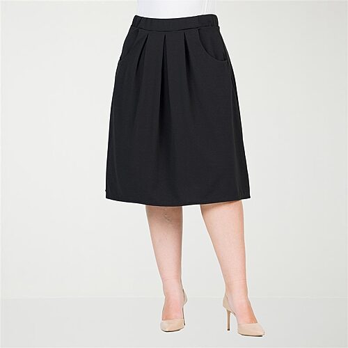 Click here for 24seven Comfort Apparel Plus Size Elastic Waist Pl... prices