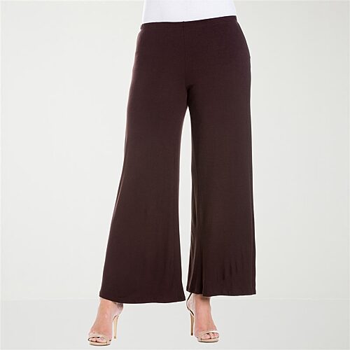 Click here for 24seven Comfort Apparel Plus Size Elastic Waist Fl... prices
