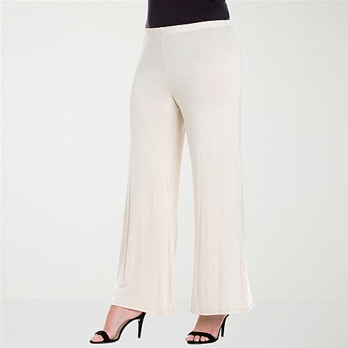 Click here for 24seven Comfort Apparel Plus Size Elastic Waist Fl... prices