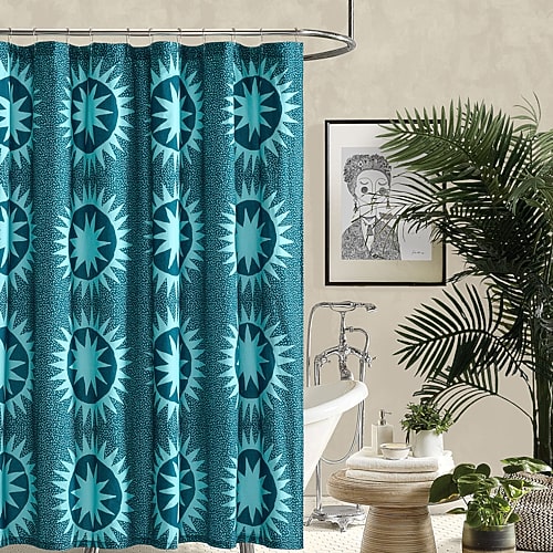 Click here for Justina Blakeney Soleil Shower Curtain  One Size... prices