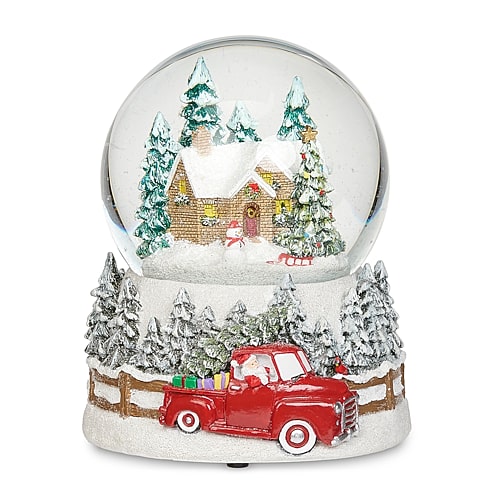 Click here for Roman 6H Musical House Dome With Truck Base Christ... prices