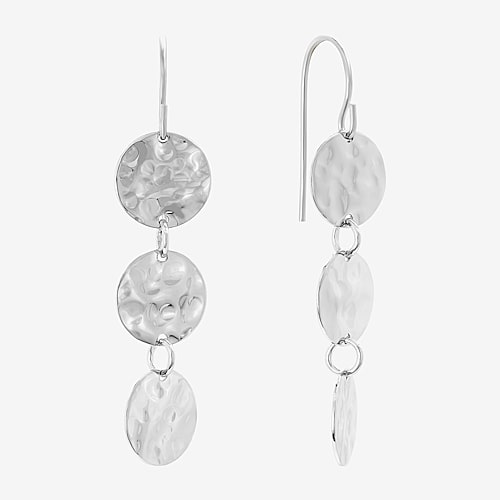 Click here for Silver Reflections Disc Womens Pure Silver Over Br... prices