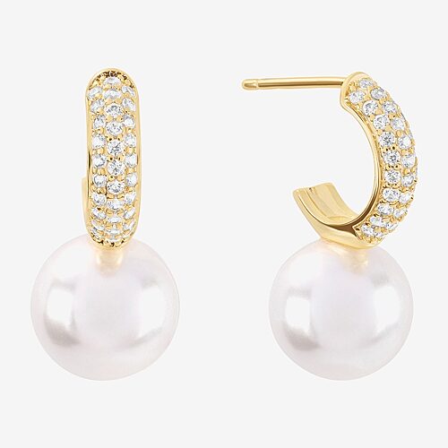 Click here for Sparkle Allure Womens Cubic Zirconia Simulated Pea... prices