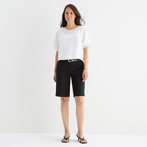 Click here for Liz Claiborne Womens 11 Mid Rise Bermuda Short  6... prices