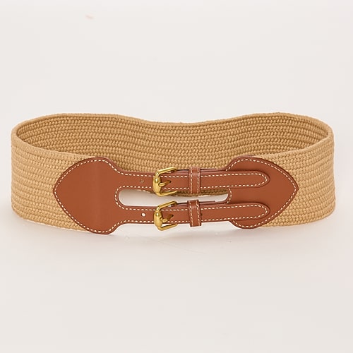 Click here for a.n.a Two Buckle Stretch Belt Womens Belt  Medium-... prices