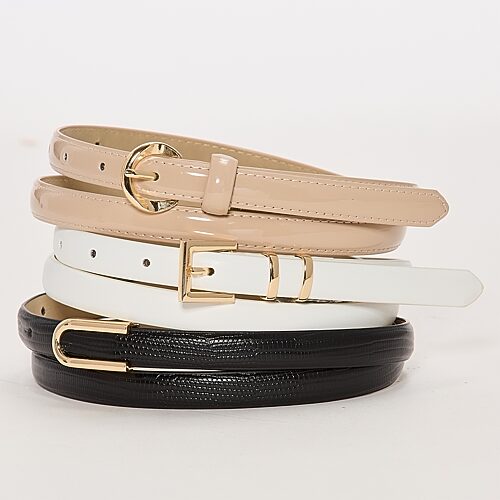 Click here for Liz Claiborne 3-pc. Womens Belt  Medium  Black prices