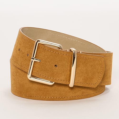 Click here for Worthington Faux Suede Sleek Pant Belt Womens Belt... prices