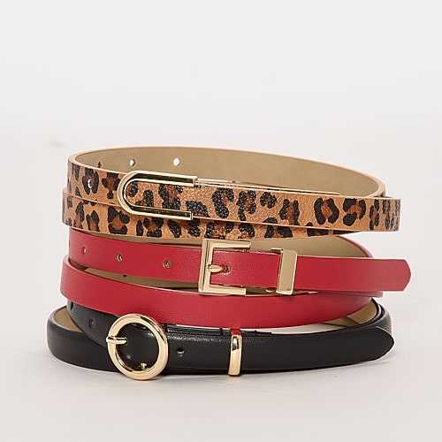 Click here for Liz Claiborne Skinny Belt Combo Set 3-pc. Womens B... prices