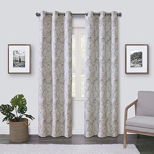 Click here for Max Blackout Emerson Scroll Grommet Top 100 Blacko... prices