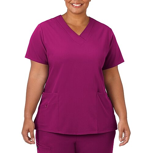 Click here for Jockey 2206 Womens Plus V Neck Short Sleeve Scrub... prices
