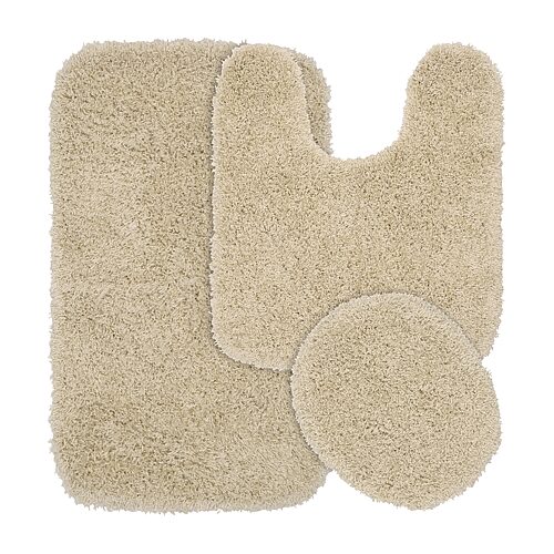 Garland Jazz Shaggy 3pc. Bathroom Rug Set