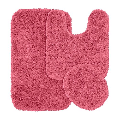 Garland Jazz Shaggy 3pc. Bathroom Rug Set