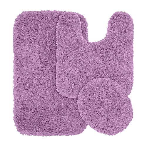 Click here for Garland Jazz Shaggy 3pc. Bathroom Rug Set prices