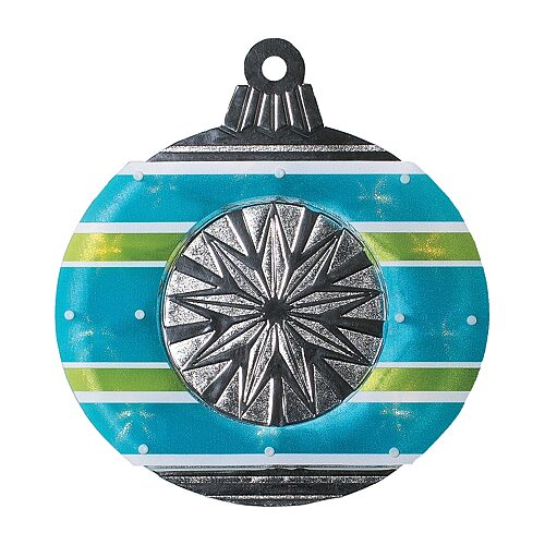 Click here for 15.5 Blue and Green Christmas Window Silhouette De... prices
