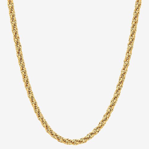 Click here for Unisex Adult 10K Gold 18 Inch Rope Chain Necklace... prices