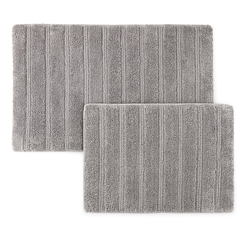 Click here for Home Expressions 2-pc. Bath Rug Set  One Size  Gra... prices
