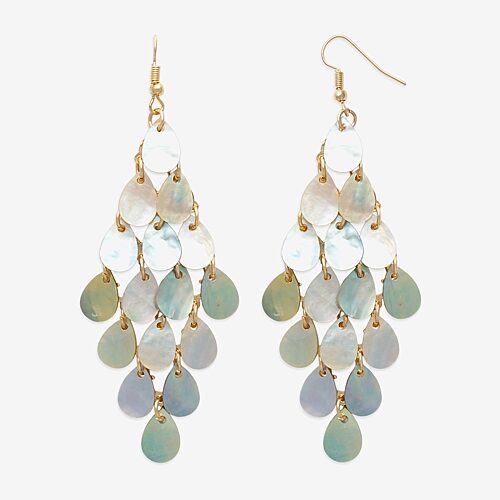 Click here for Bijoux Bar Womens White Drop Earrings  One Size  Y... prices
