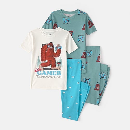 Click here for Carters Little & Big Kid Boys Round Neck Short Sle... prices