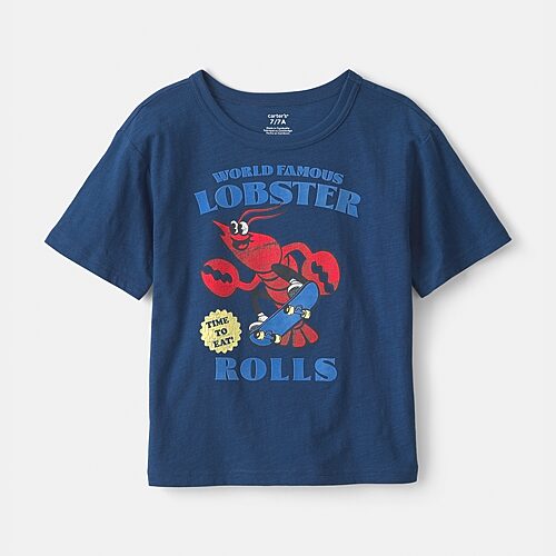 Click here for Carters Little & Big Kid Boys Round Neck Short Sle... prices