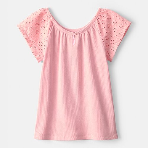 Click here for Carters Little & Big Kid Girls Round Neck Short Sl... prices