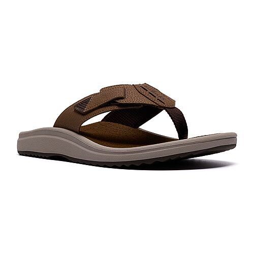 Click here for Clarks Cloudsteppers Mens Breeze Flip-Flops  8 Med... prices