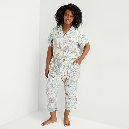 Click here for Liz Claiborne Cool and Calm Womens Plus Pajama Cap... prices