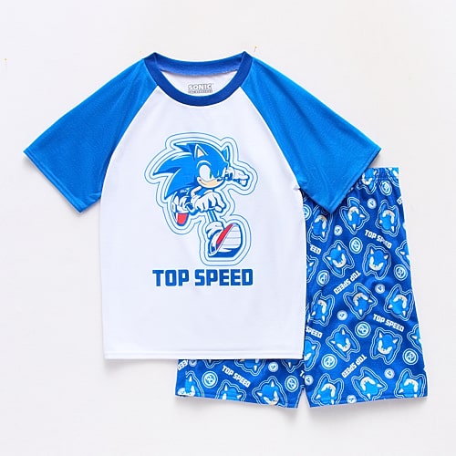 Click here for Boys (4-10) Sonic(tm) The Hedgehog Short Sleeve &... prices