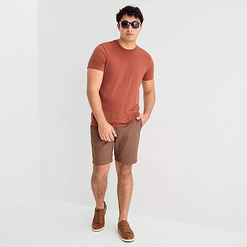 Click here for mutual weave Mens 11 Pull-On Short  Small  Brown prices