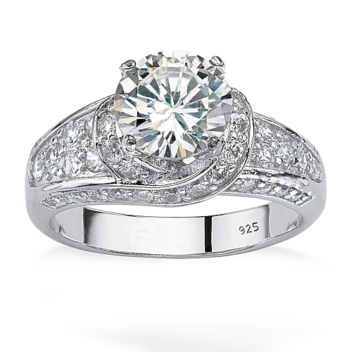 Click here for DiamonArt Womens 3 1/2 CT. T.W White Cubic Zirconi... prices