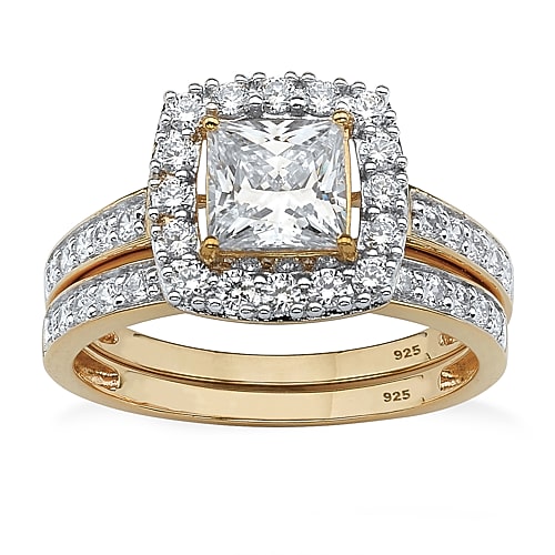 Click here for DiamonArt Womens 1 7/8 CT. T.W. White Cubic Zircon... prices
