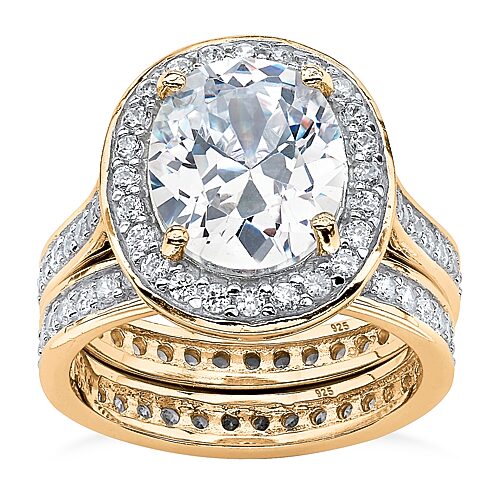 Click here for DiamonArt Womens 6 CT. T.W. White Cubic Zirconia 1... prices