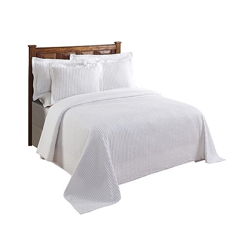 Click here for Better Trends Jullian Stripes Bedspread  One Size... prices