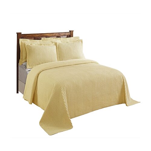 Click here for Better Trends Jullian Stripes Bedspread  One Size... prices