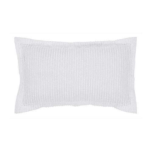 Click here for Better Trends Jullian Pillow Sham  One Size  White prices