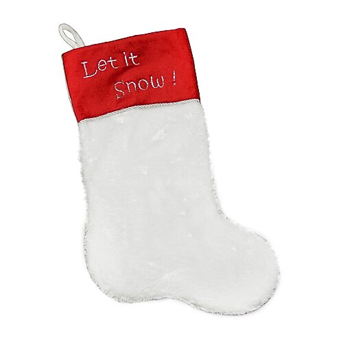 Click here for 20 White and Red Shadow Velveteen Cuff Christmas S... prices
