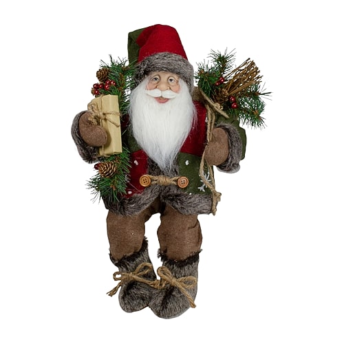 Click here for 16 Country Rustic Santa Claus with Snowflake Jacke... prices