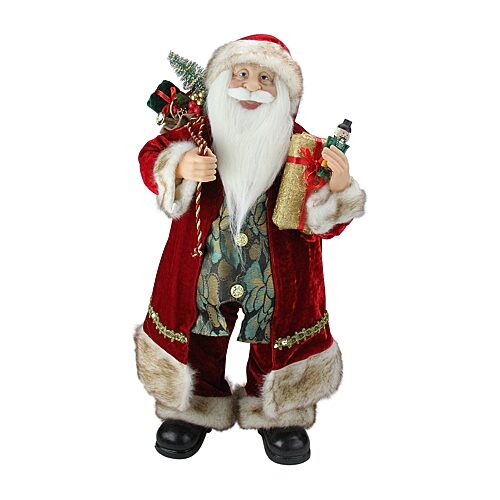 Click here for 24 Old World Style Santa Claus Christmas Figure  O... prices