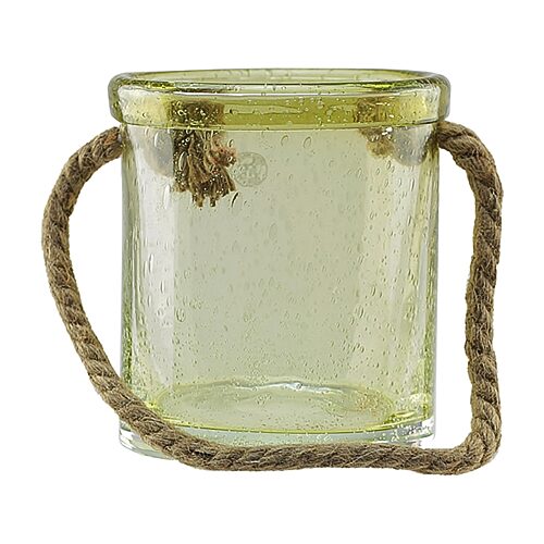 Click here for 6.5 Lemonade Yellow Hand-blown Bubble Glass Outdoo... prices