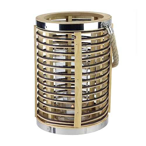 Click here for 11.5 Rustic Chic Cylindrical Rattan Decorative Can... prices
