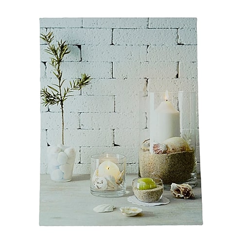 Click here for LED Lighted Serene Seaside Spa Decorative Canvas W... prices