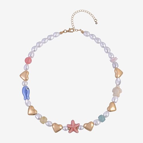 Click here for Arizona Womens 16 Inch Beaded Necklace  One Size... prices