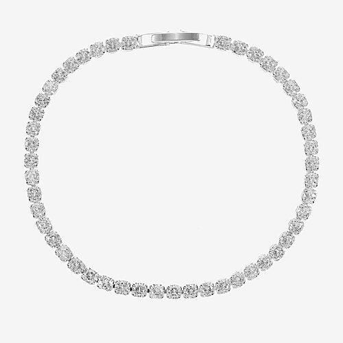 Click here for Sparkle Allure Womens Cubic Zirconia Pure Silver O... prices