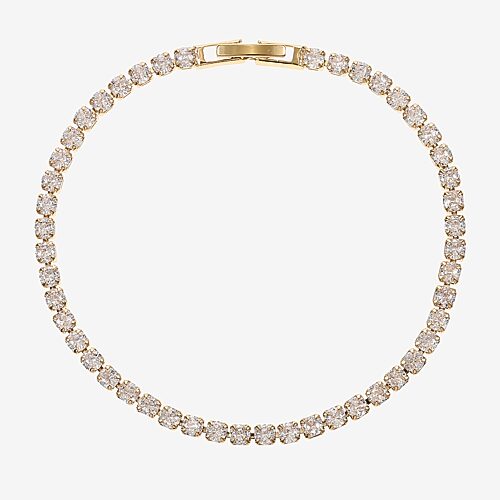 Click here for Sparkle Allure Womens Cubic Zirconia 14K Gold Over... prices