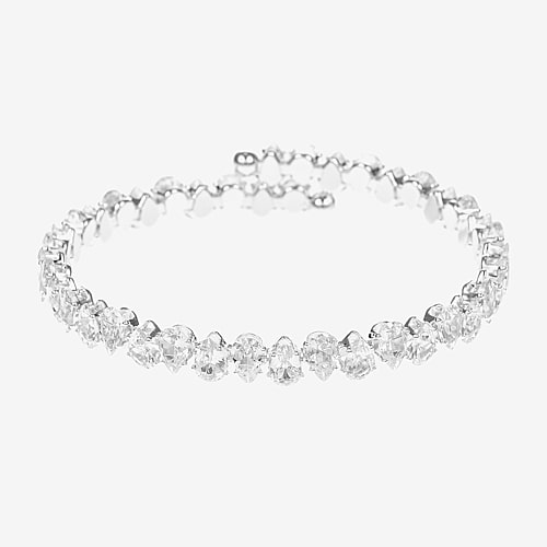 Click here for Sparkle Allure Tennis Womens Cubic Zirconia Pure S... prices