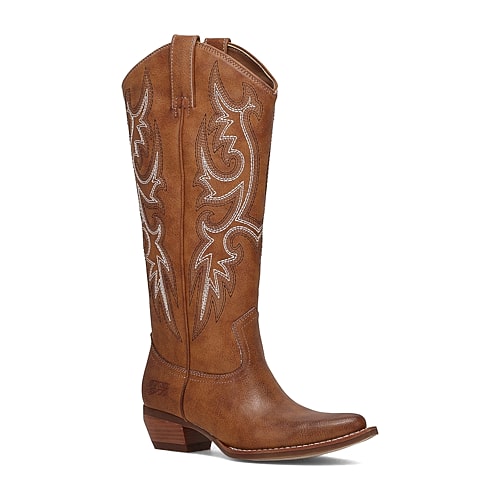 Click here for Frye and Co. Womens Irlene Stacked Heel Cowboy Boo... prices