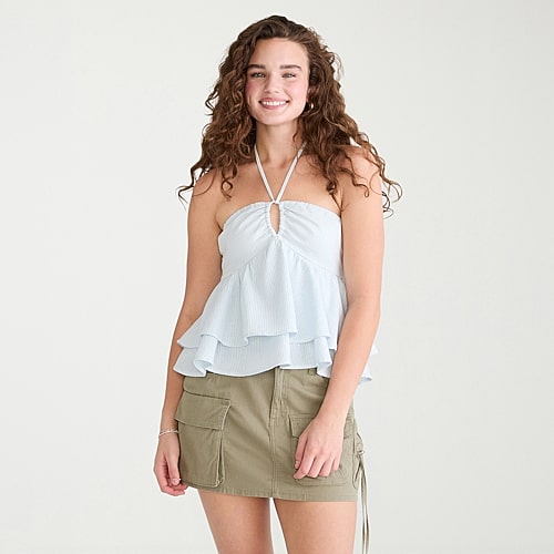 Click here for AEROPOSTALE Womens Juniors Halter Neck Sleeveless... prices