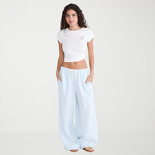 Click here for AEROPOSTALE Womens Juniors Wide Leg High Rise Pull... prices