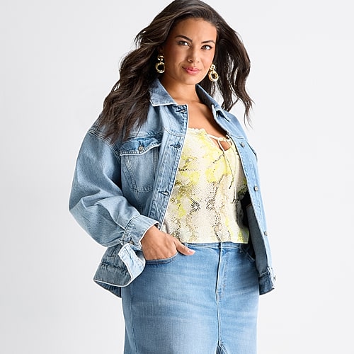 Click here for Ashley Graham Womens Plus Lightweight Jacket  3x... prices