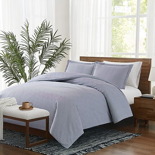 Click here for Brooklyn Loom Pinstripe 3pc. Duvet Set prices